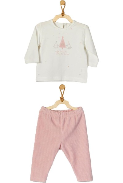 Andywawa Bayb Star Pembe Kız Bebek 2 Parça Alt Üst Takım AC201560 Andywawa Bayb Star Pembe Kız Bebek 2 Parça Alt Üst Takım AC201560