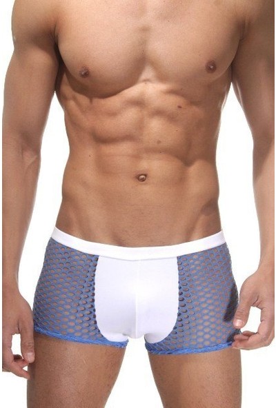 La Blinque Erkek Mavi File Boxer La Blinque Erkek Mavi File Boxer