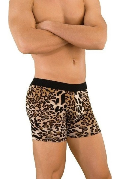 La Blinque Erkek Leopar Boxer Çamaşır La Blinque Erkek Leopar Boxer Çamaşır