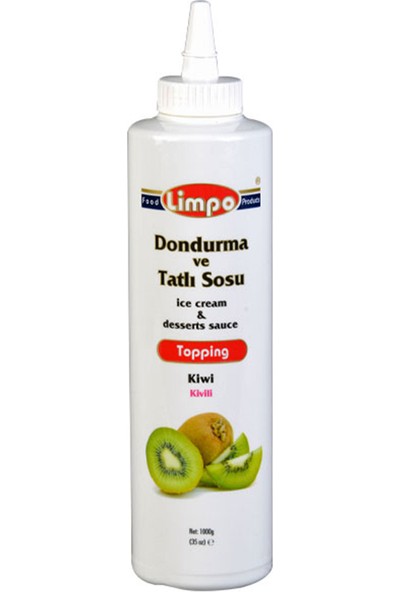 Alsepeteavm Limpo Kivi Meyveli Topping Dondurma Tatlı Sosu 1 kg Alsepeteavm Limpo Kivi Meyveli Topping Dondurma Tatlı Sosu 1 kg