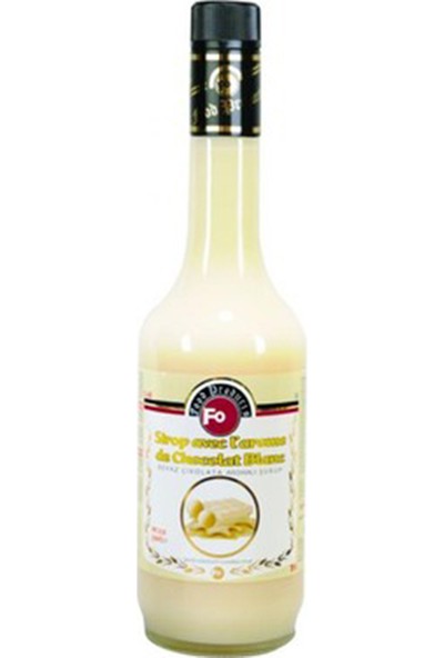 Alsepetavm Fo Beyaz Çikolata Aromalı Kokteyl Şurup 700 ml
