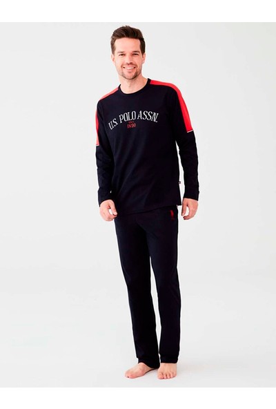 U.S. Polo Assn. Erkek Uzun Kol Pijama Takım 18502