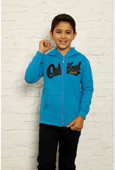 Aymeravm Baskılı Fermuarlı Hırka