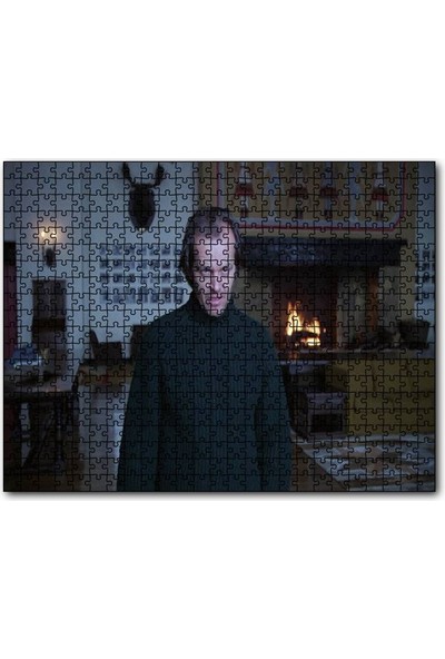 Caka Tablo Cakapuzzle The Shining Jack Nicholson Artwork 255 Parça Puzzle Yapboz Mdf (Ahşap)