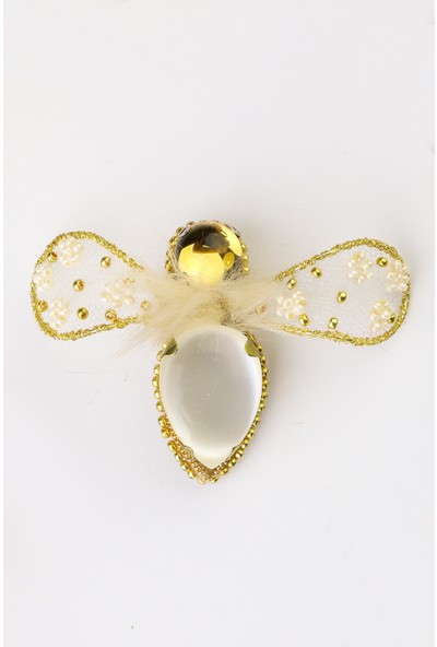 Unica Brooche Sarı Broş Unica Brooche Sarı Broş