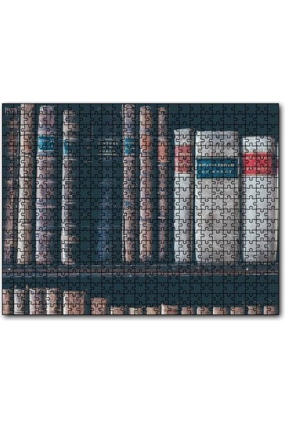Caka Tablo Cakapuzzle Kitaplıkta Deri Kaplı Kitap Görseli 500 Parça Puzzle Yapboz Mdf (Ahşap) Caka Tablo Cakapuzzle Kitaplıkta Deri Kaplı Kitap Görseli 500 Parça Puzzle Yapboz Mdf (Ahşap)