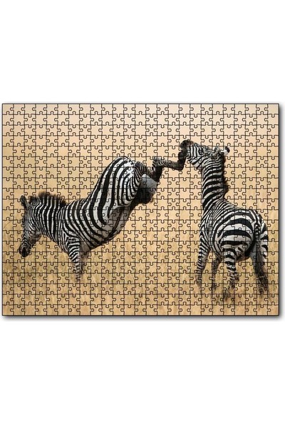 Caka Tablo Cakapuzzle Zebranın Tehlikeli Tekmesi 255 Parça Puzzle Yapboz Mdf (Ahşap) Caka Tablo Cakapuzzle Zebranın Tehlikeli Tekmesi 255 Parça Puzzle Yapboz Mdf (Ahşap)