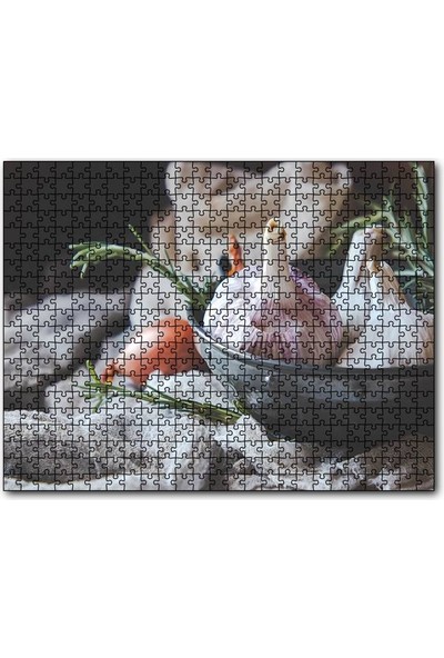 Caka Tablo Cakapuzzle Tabakta Sarmısak Görseli 120 Parça Puzzle Yapboz Mdf (Ahşap) Caka Tablo Cakapuzzle Tabakta Sarmısak Görseli 120 Parça Puzzle Yapboz Mdf (Ahşap)
