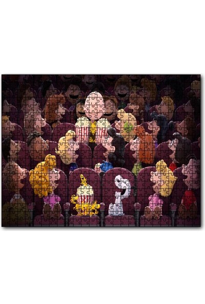 Caka Tablo Cakapuzzle Snoopy ve Arkadaşları Sinemada 500 Parça Puzzle Yapboz Mdf (Ahşap) Caka Tablo Cakapuzzle Snoopy ve Arkadaşları Sinemada 500 Parça Puzzle Yapboz Mdf (Ahşap)