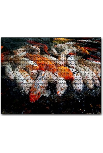 Caka Tablo Cakapuzzle Su Üzerine Çıkmış Koi Balıkları Yağlıboya Çizim 120 Parça Puzzle Yapboz Mdf (Ahşap) Caka Tablo Cakapuzzle Su Üzerine Çıkmış Koi Balıkları Yağlıboya Çizim 120 Parça Puzzle Yapboz Mdf (Ahşap)
