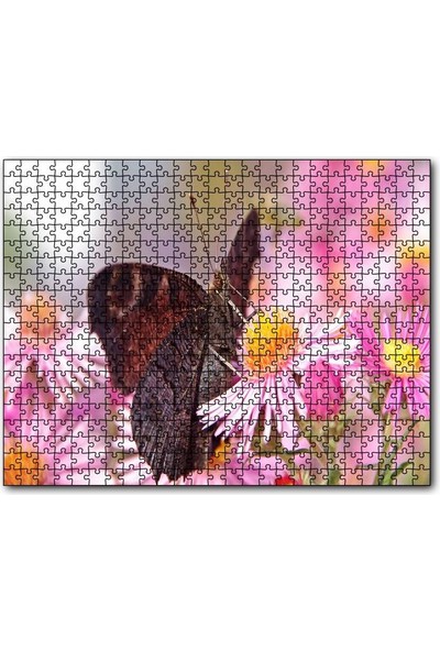 Caka Tablo Cakapuzzle Mor Çiçeklerin Üzerindeki Kahverengi Kelebek 255 Parça Puzzle Yapboz Mdf (Ahşap) Caka Tablo Cakapuzzle Mor Çiçeklerin Üzerindeki Kahverengi Kelebek 255 Parça Puzzle Yapboz Mdf (Ahşap)