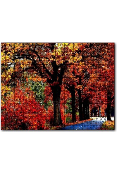 Caka Tablo Cakapuzzle Ağaçlı Yol ve Sonbahar Yaprakları 255 Parça Puzzle Yapboz Mdf (Ahşap) Caka Tablo Cakapuzzle Ağaçlı Yol ve Sonbahar Yaprakları 255 Parça Puzzle Yapboz Mdf (Ahşap)