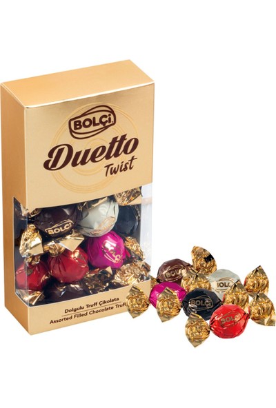 Bolçi Düetto Twist Trüf Çikolata 160 gr Bolçi Düetto Twist Trüf Çikolata 160 gr