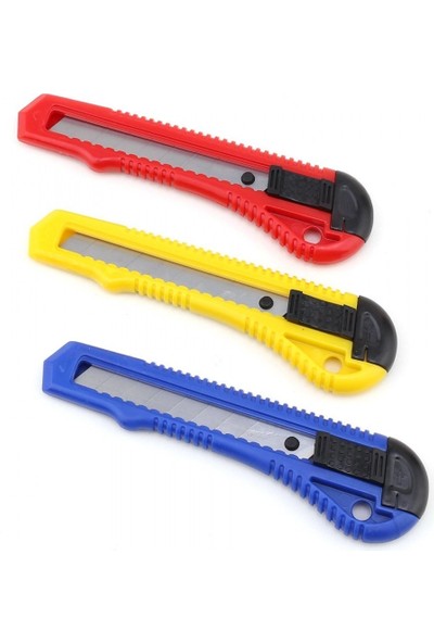 Nistabolje 10'lu Maket Bıçağı Büyük Boy Karışık Renk