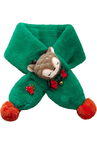 Sonbahar ve Kış Çocuk Eşarp Sevimli Yumuşak ve Sıcak Noel Eşarp Sonbahar ve Kış Çocuk Eşarp Sevimli Yumuşak ve Sıcak Noel Eşarp