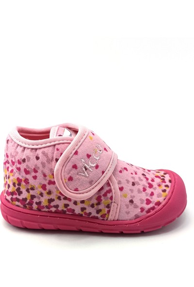 Vicco Cırtlı Pembe Panduf Çocuk Ayakkabısı Vicco Cırtlı Pembe Panduf Çocuk Ayakkabısı