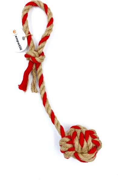 Enpatili Yavru ve Küçük Irk Köpekler Için Diş Ipi Çekme Oyuncağı