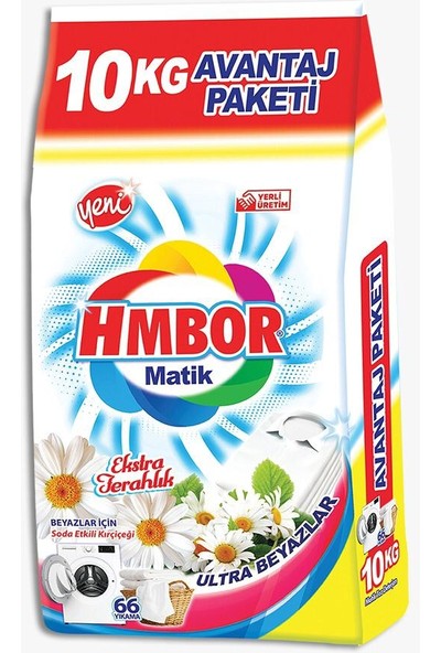 Hmbor Matik Ultra Beyazlar İçin 10 kg