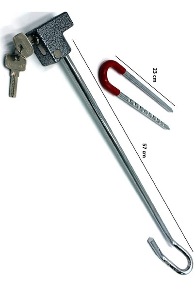 Marsoni Yuma Direksiyon Güvenlik Kilidi Fiam Anahtarlı