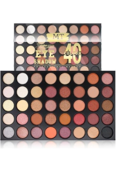 Makeuptime 40'lı Sedefli- Mat Far Paleti mt