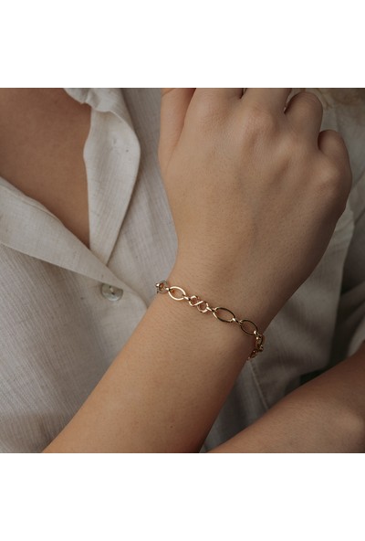 Siena 14 Ayar Kombin Bileklik