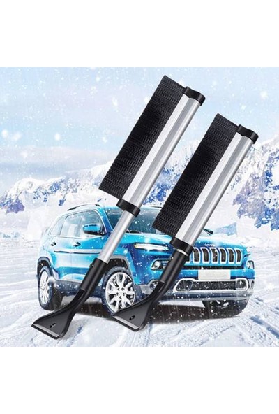 Polhammobile Araç Kar Buz Kazıyıcı Fırça Kar Küreyici