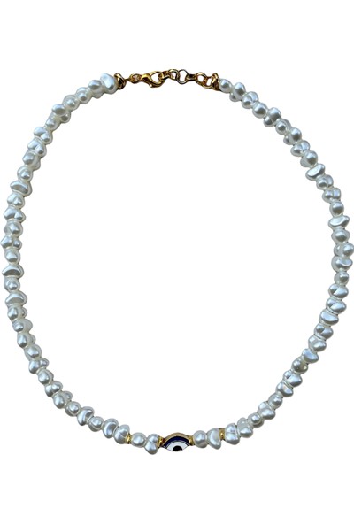 Naz Duzla Jewelry Inci Nazar Kolye