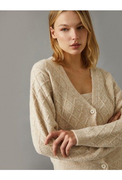 Koton Kareli Triko Hırka