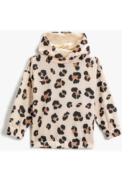 Koton Leopar Desenli Sweatshirt