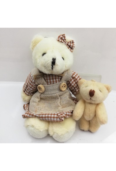 Lora Davet Yılbaşı Süsleri Ayıcık - Naturel 16129