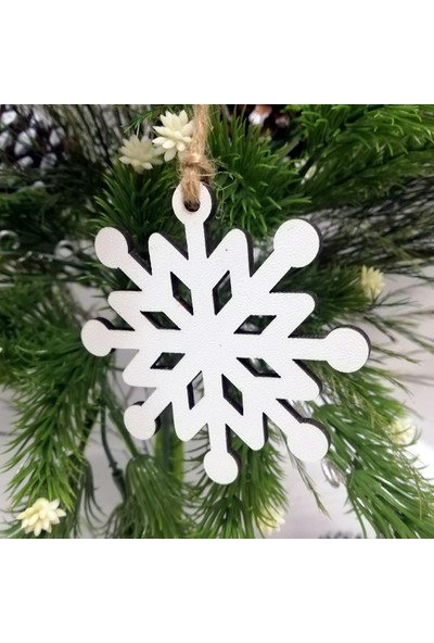 Lora Davet Yılbaşı Süsleri Ahşap Mdf - Akçaağaç 16191