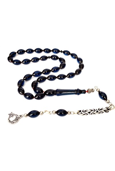 Kehribarkolik Lacivert Ateş Kehribar Tesbih Kehribarkolik Lacivert Ateş Kehribar Tesbih