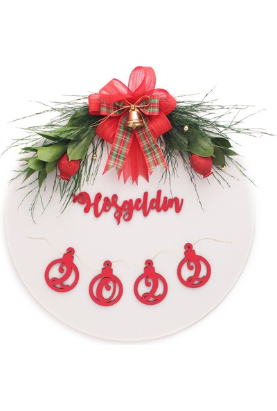 Lora Wedding Kuru Çiçekli 2022 Yeni Yıl Kapı Süsü, Yılbaşı Kapı Süsü Lora Wedding Kuru Çiçekli 2022 Yeni Yıl Kapı Süsü, Yılbaşı Kapı Süsü