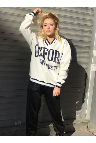 Need Butik Oxford Baskılı Sweatshirt