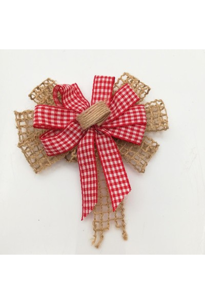 Lora Davet Yılbaşı Süsü Çok Amaçlı Çiçek Fiyonk - Çok Renkli 16212