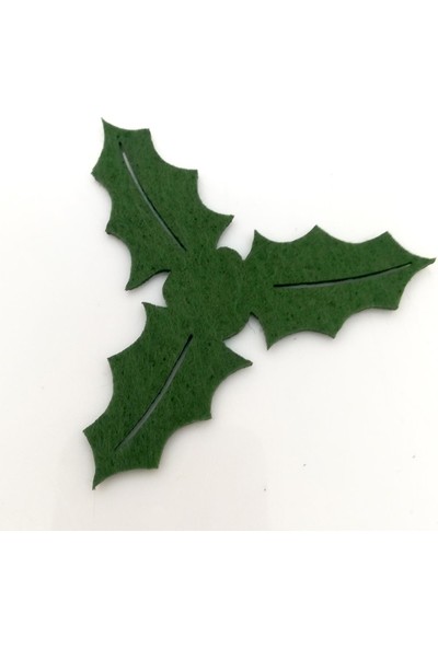 Lora Davet Yılbaşı Süsü Keçe - Yeşil 16214 Lora Davet Yılbaşı Süsü Keçe - Yeşil 16214