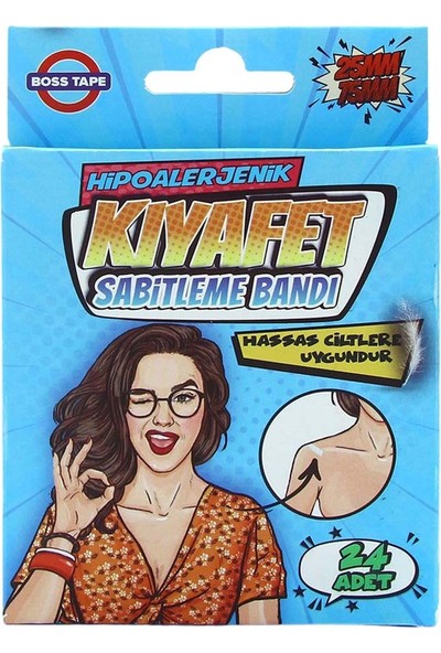 Boss Tape Kıyafet Sabitleme ve Vücut Bandı Boss Tape Kıyafet Sabitleme ve Vücut Bandı