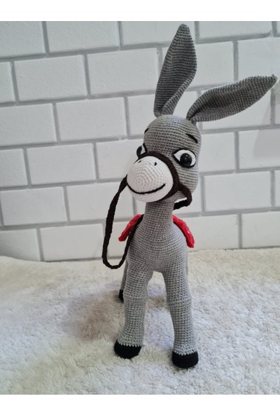 Doremi Amigurumi El Örgüsü Oyuncak Eşşek