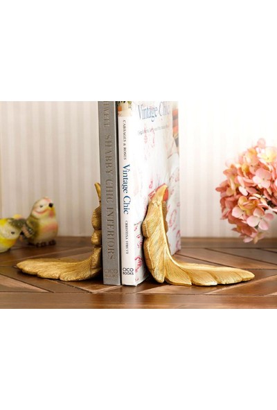 Decor Kitap Tutucu Yaprak Model