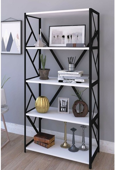 Mobigoom 5 Raflı Kitaplık