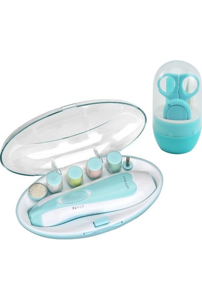 Kitvtopc Yükseltilmiş 6'sı 1 Arada Güvenli Elektrikli Bebek Tırnak Makası, Tırnak Makası Kitleri ile (Yurt Dışından)