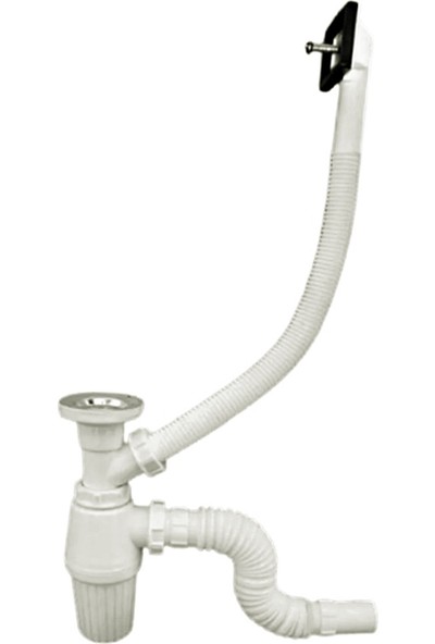 Yapıtaşı Donau Taslı Üniversal Dik ve Yandan Taşmalı Mutfak Evye Sifonu Yapıtaşı Donau Taslı Üniversal Dik ve Yandan Taşmalı Mutfak Evye Sifonu