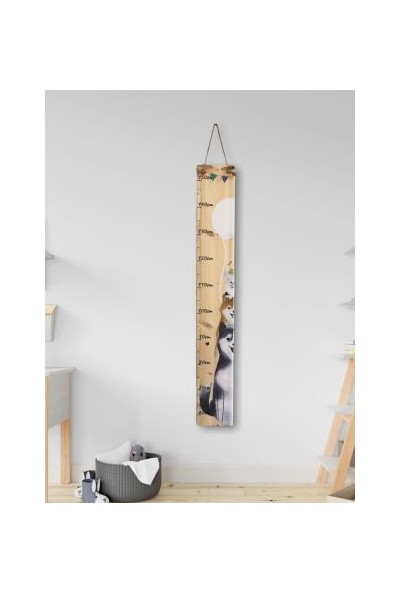 Huhuli Ahşap Boy Cetveli