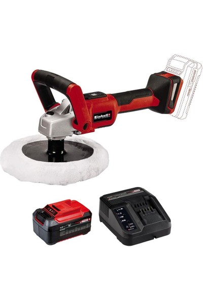 Einhell Ce Cp 18/180 Akülü Polisaj ve Zımpara Makinesi 1x5,2 A Einhell Ce Cp 18/180 Akülü Polisaj ve Zımpara Makinesi 1x5,2 A