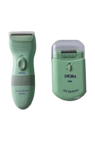 Diora Gücü Ayarlanabilir 3'lü Epilasyon Seti