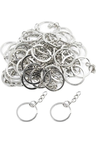 Ozan Tuhafiye Zincirli Anahtarlık Halkası 50 Adet