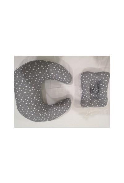 Piyes Home 2 'li Eko Emzirme Minderi ve Yastığı Set