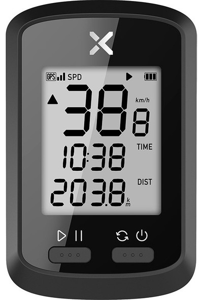 West Biking Xoss Su Geçirmez Kablosuz Gps'li Hız Ölçer (Yurt Dışından)