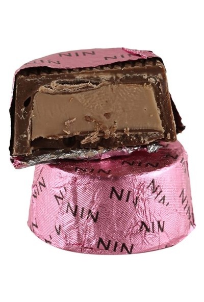 Nin Chocolate Belçika Çikolatası Badem Dolgulu 500 gr