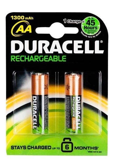 Duracell Aa Kalem Şarj Edilebilir Kalem Pil 1300 Mah 2'li